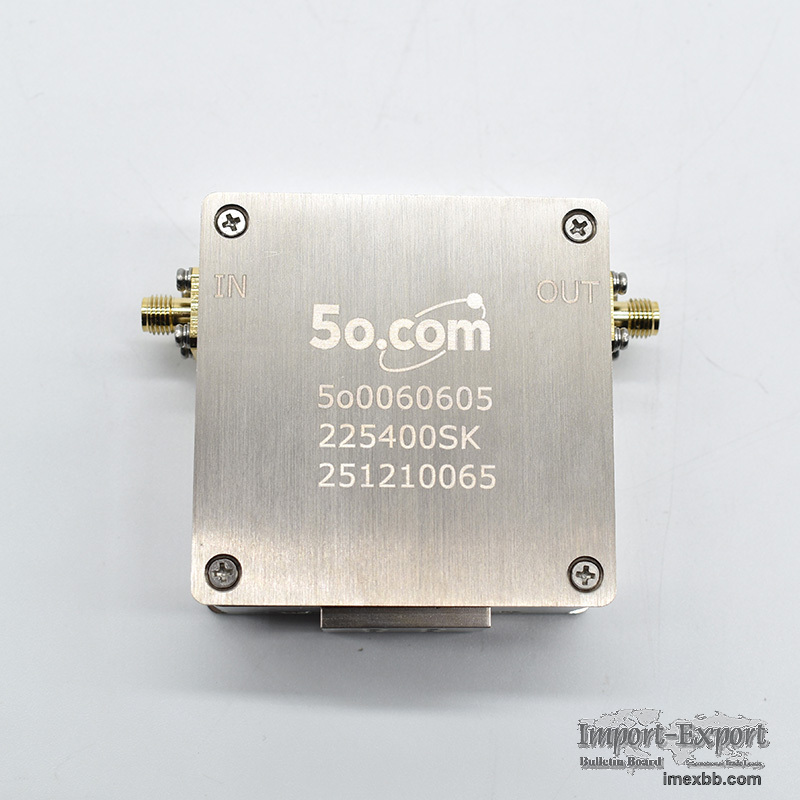 UHF Band 225 to 400MHz RF Coaxial Isolator